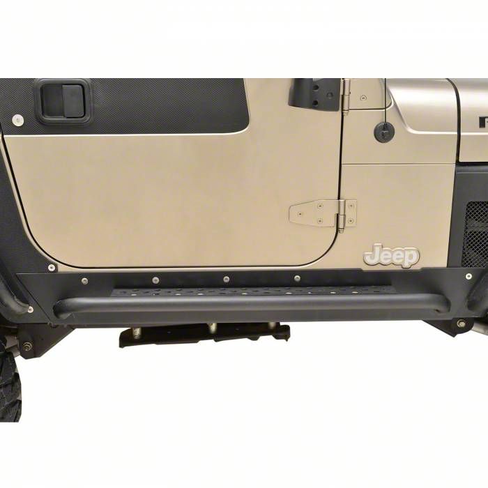 Jeep Wrangler Rocker Guard with Step (97-06 Jeep Wrangler TJ, Excluding ...
