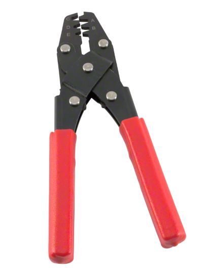 Universal XT SAE 24-14 AWG Open Barrel Terminal Crimper - Free Shipping