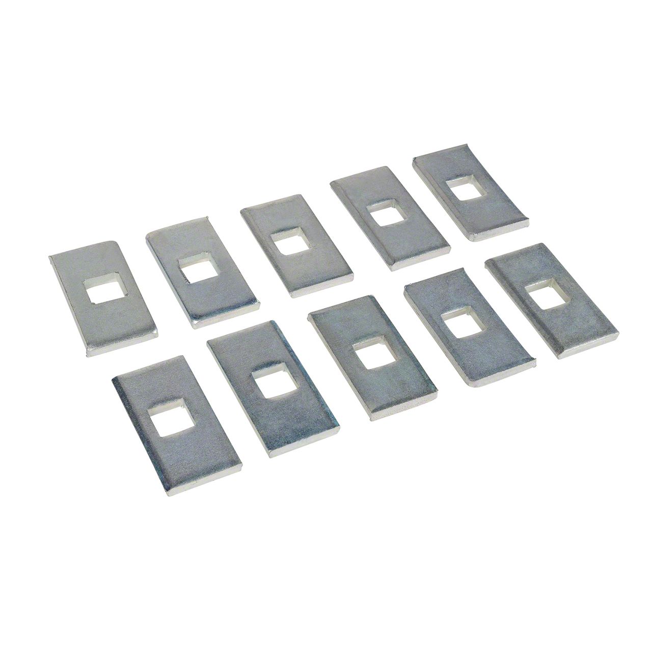 Jeep Wrangler Spacer Blocks; 3/16-Inch x 1-Inch x 2-Inch
