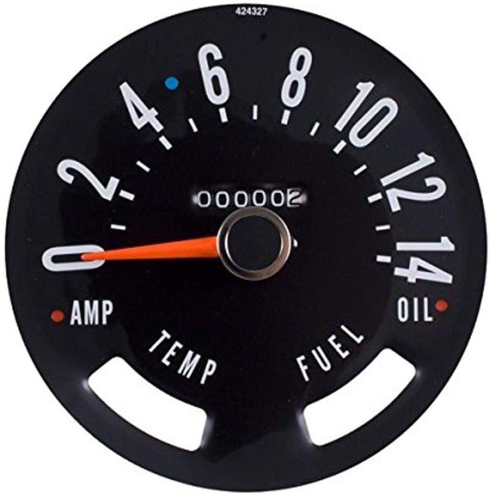 Jeep Wrangler Speedometer Gauge (66-79 Jeep CJ5 & CJ7) - Free Shipping