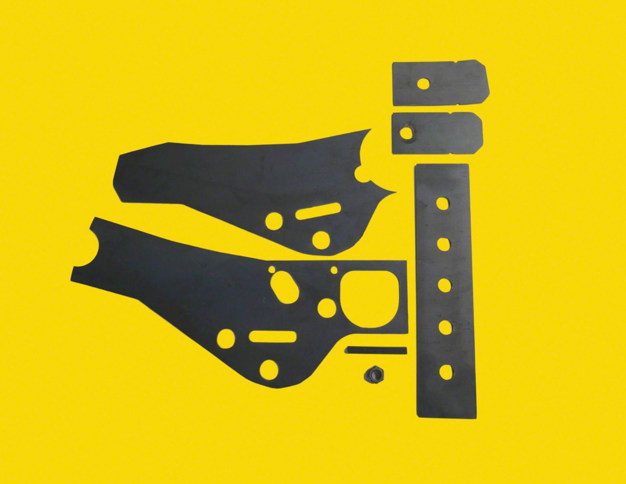 Jeep Wrangler Steering Box Area Rust Repair Kit (97-06 Jeep Wrangler TJ ...