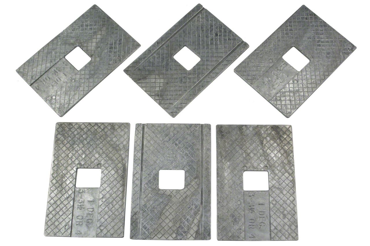 Jeep Wrangler Supreme Alignment Caster Kit; 1.00 Degree (87-95 Jeep ...