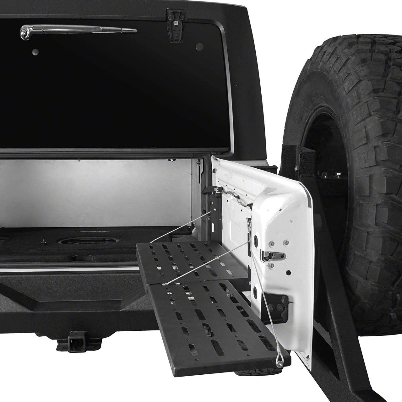 Jeep Wrangler Tailgate Table (07-18 Jeep Wrangler JK) - Free Shipping