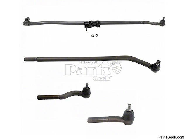 Jeep Wrangler Tie Rod End and Drag Link Kit (07-18 Jeep Wrangler JK ...
