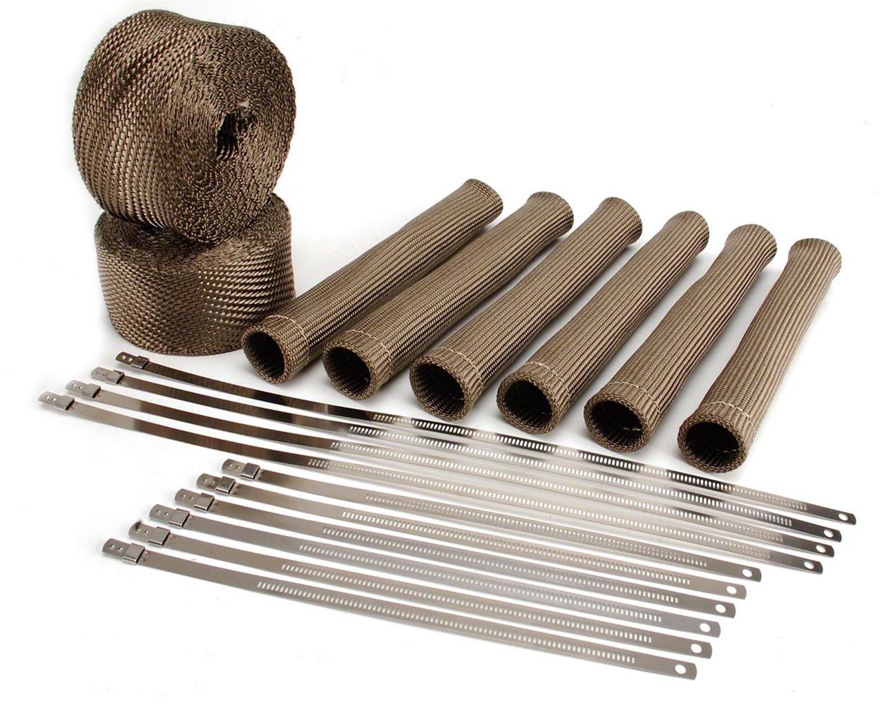 Jeep Wrangler Titanium Header Wrap (07-11 Jeep Wrangler JK) - Free Shipping