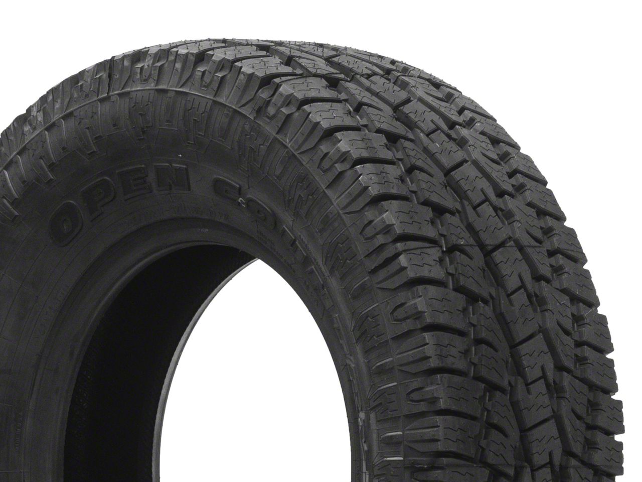 Toyo Jeep Wrangler Open Country A/T II Tire 341490 (35" - 35x12.50R18 ...