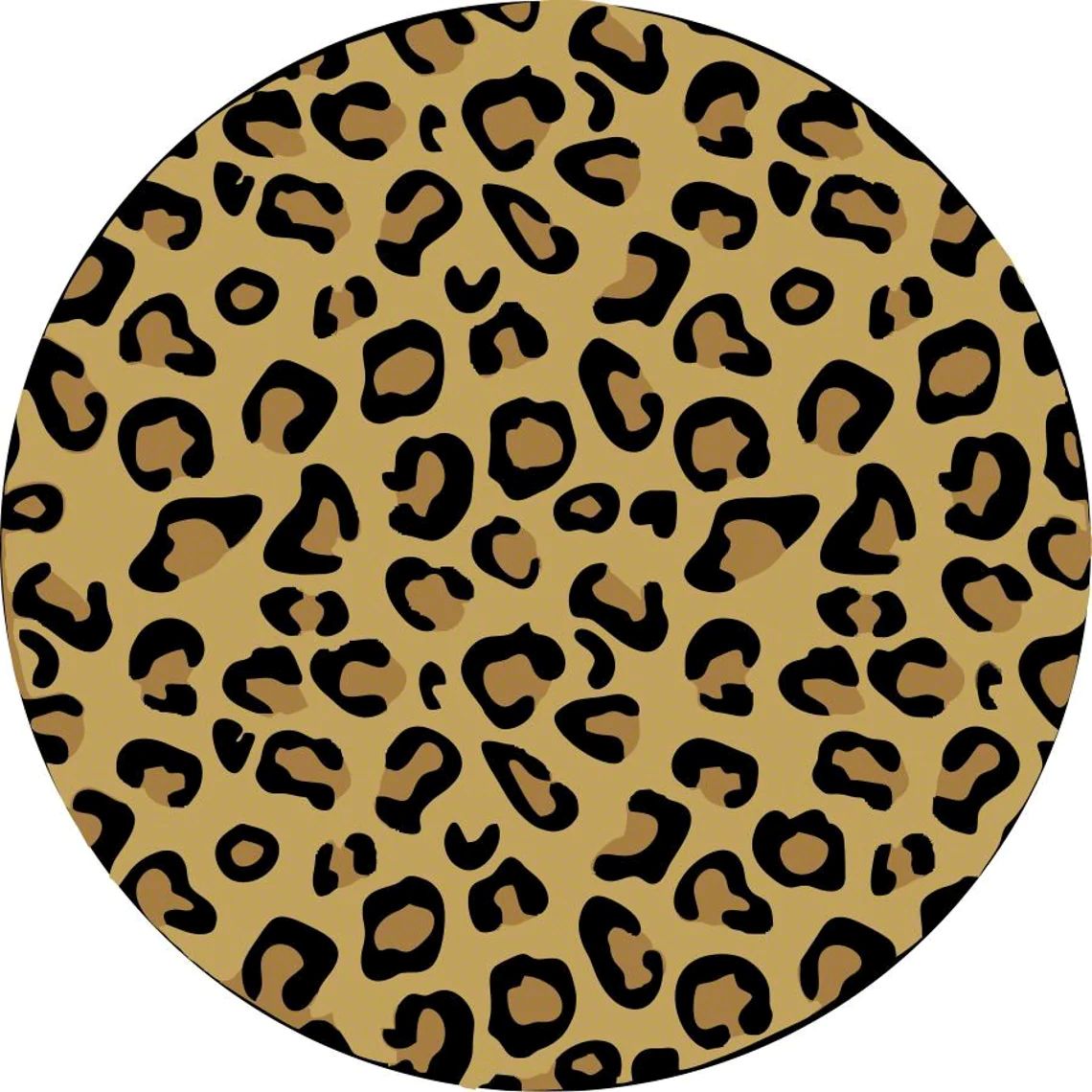 Jeep Wrangler Traditional Colored Leopard Animal Print Spare Tire Cover ...
