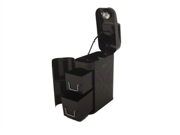 Jeep Wrangler Trail Can Utility/Tool Box; Black - Free Shipping