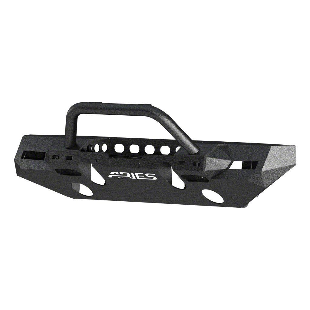 Jeep Wrangler TrailChaser Steel Full Width Front Bumper with Center ...