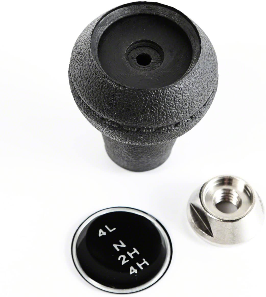 Jeep Wrangler Transfer Case Shift Knob; Case Shift Knob Kit (80-86 Jeep ...