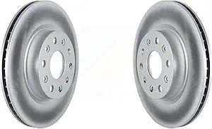Jeep Wrangler Vented Rotors; Front Pair (18-25 Jeep Wrangler JL w ...