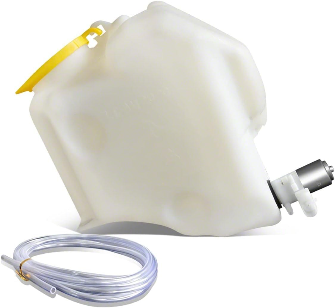 Jeep Wrangler Windshield Washer Reservoir Tank Bottle and Fluid Pump ...