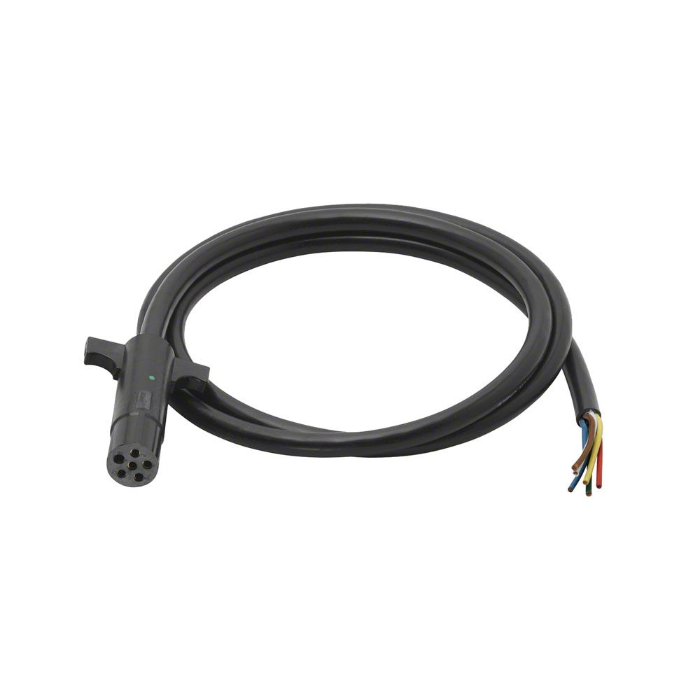 Jeep Wrangler Trailer Wiring Adapter Connector; 6-Way Molded Trailer ...