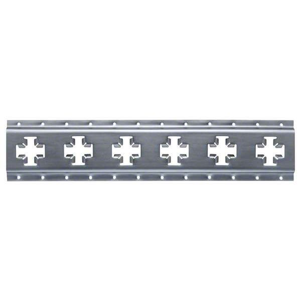 Jeep Wrangler X-Track Rail; Zinc Plated; 24-Inch - Free Shipping
