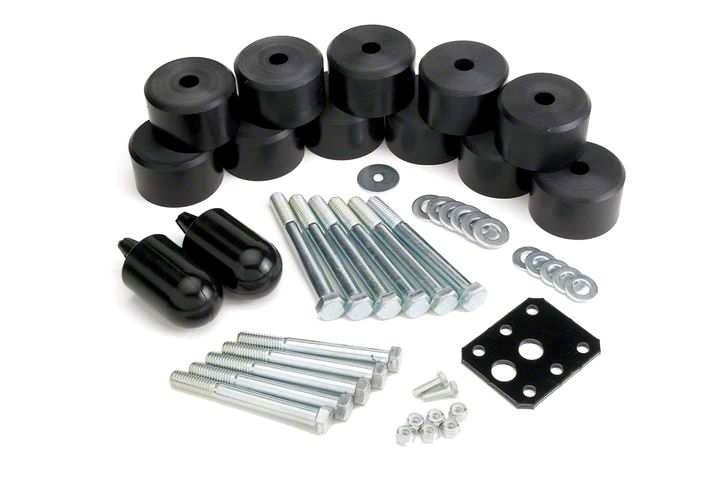 JKS Manufacturing Jeep Wrangler 1.25-Inch Body Lift Kit JKS9904 (97-06 ...