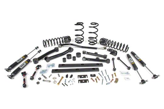 JKS Manufacturing Jeep Wrangler 3-Inch Suspension Lift Kit with Jspec ...