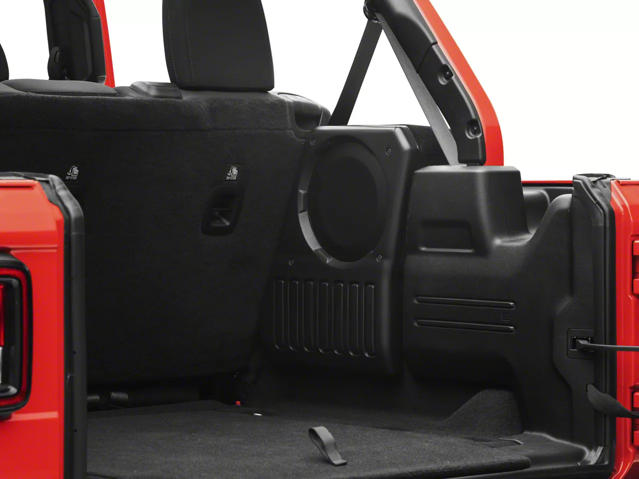 JL Audio Jeep Wrangler Stealthbox; 4 OHMS; Passenger Side 94667 (18-23 ...