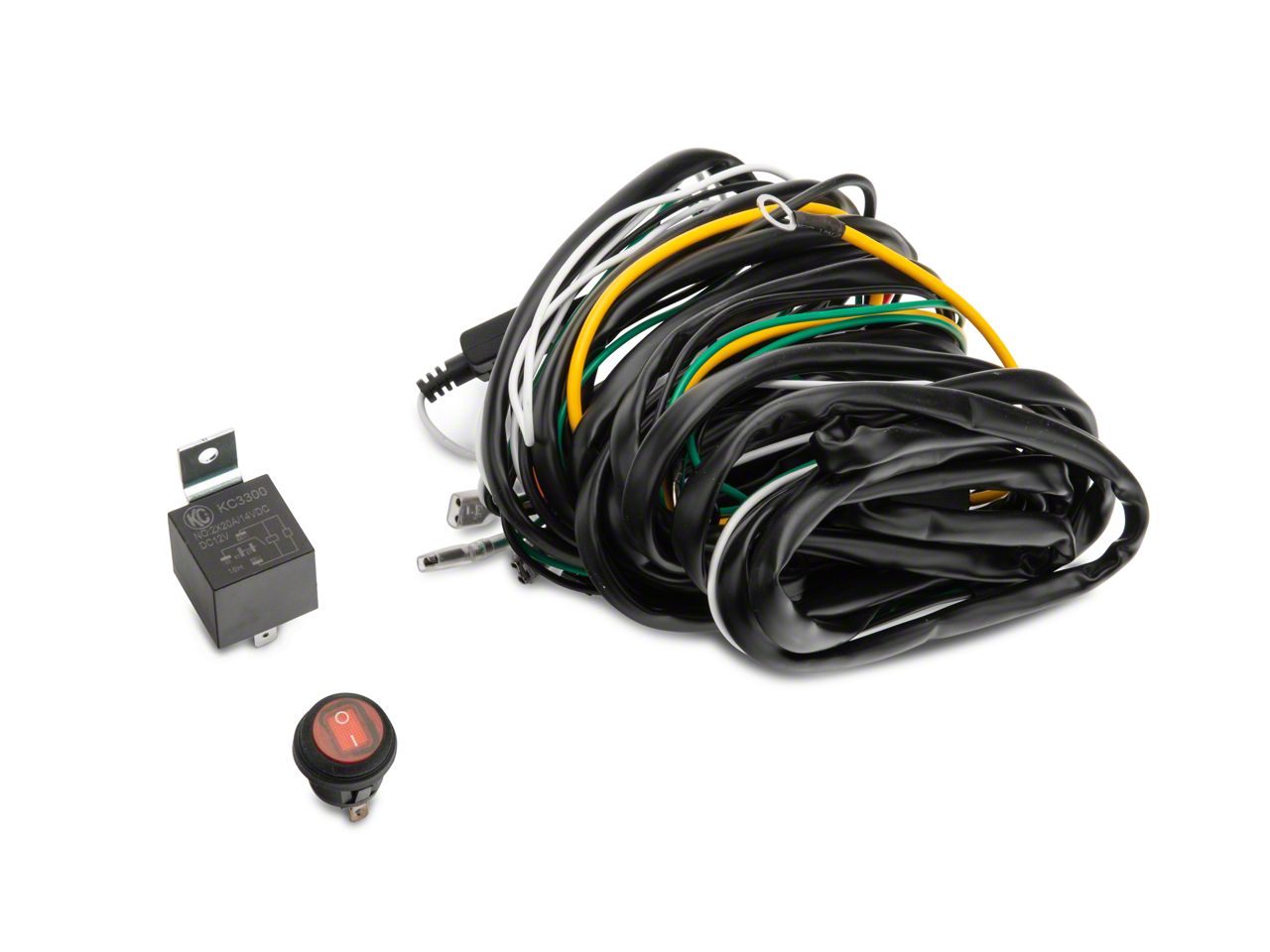 KC HiLiTES Toyota 4-Runner Wiring Harness with 40 AMP Relay and LED ...
