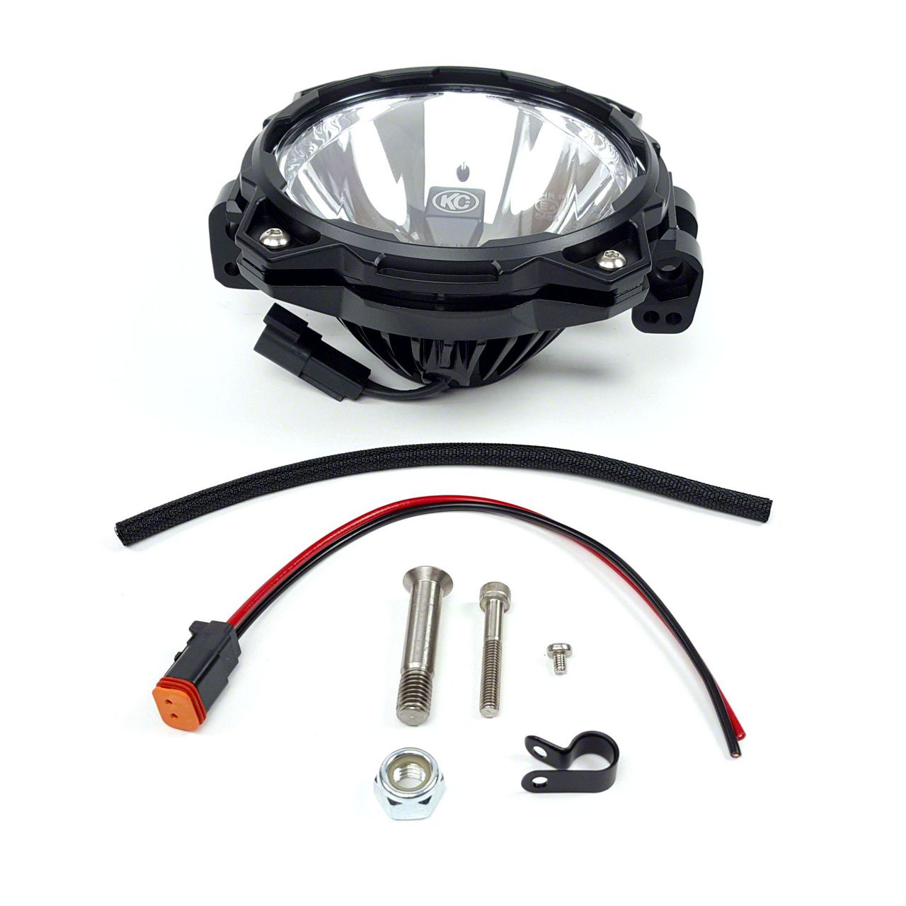 KC HiLiTES Jeep Gladiator Gravity Pro6 LED Add-On Driving Light System ...