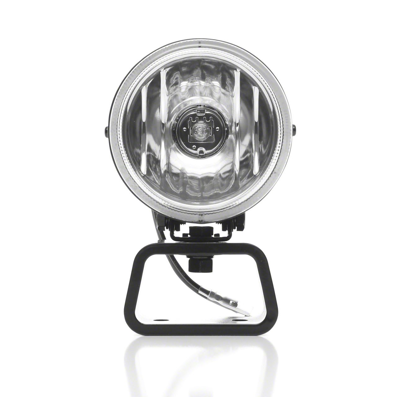 KC HiLiTES Jeep Wrangler 4-Inch Rally 400 Halogen Lights; Spread Beam ...