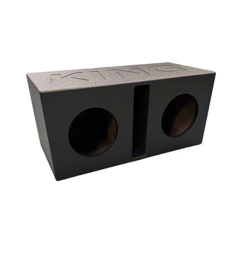 King Boxes Jeep Gladiator 8-Inch Dual Front Ported Subwoofer Box ...
