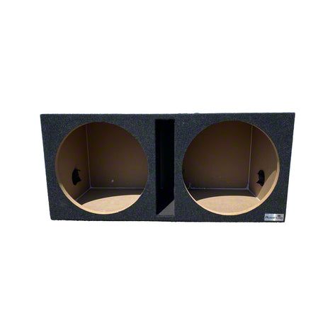 King Boxes Jeep Wrangler 12-Inch Dual Single Front Port Subwoofer Box ...