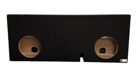 King Boxes Tacoma 10-Inch Dual Behind-the-Seat Sealed Subwoofer Box ...