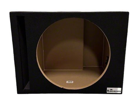 King Boxes Tundra 15-Inch Single Ported Subwoofer Box; Black Carpeting ...