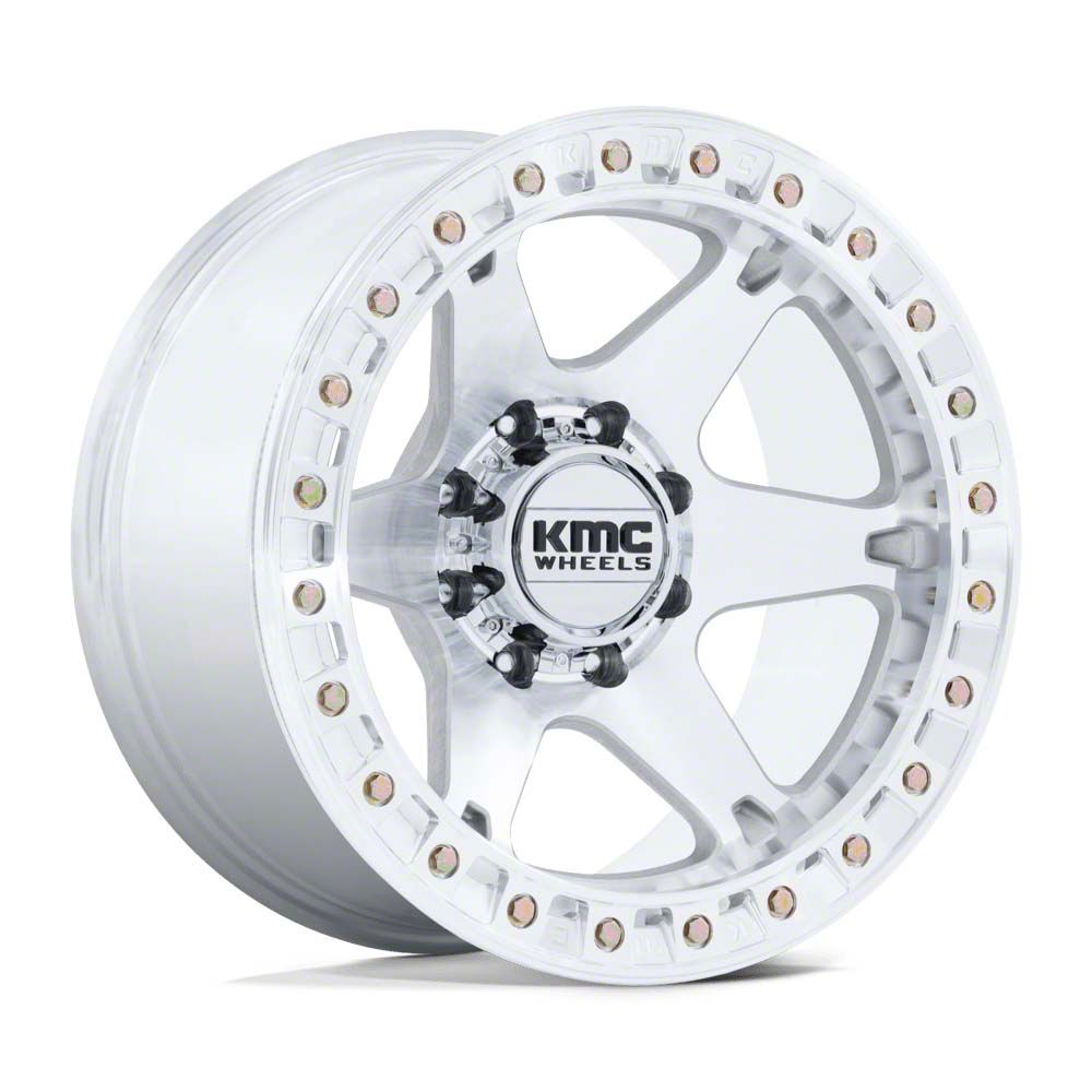 KMC Toyota 4-Runner VI Beadlock Machined 6-Lug Wheel; 17x9; -38mm ...