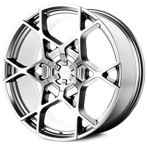 KMC Titan Crosshair Chrome 6-Lug Wheel; 22x9; 35mm Offset KM69522966235 ...