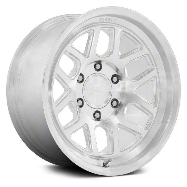 KMC Titan Mesa Forged Monoblock Raw Machined 6-Lug Wheel; 18x9; -12mm ...