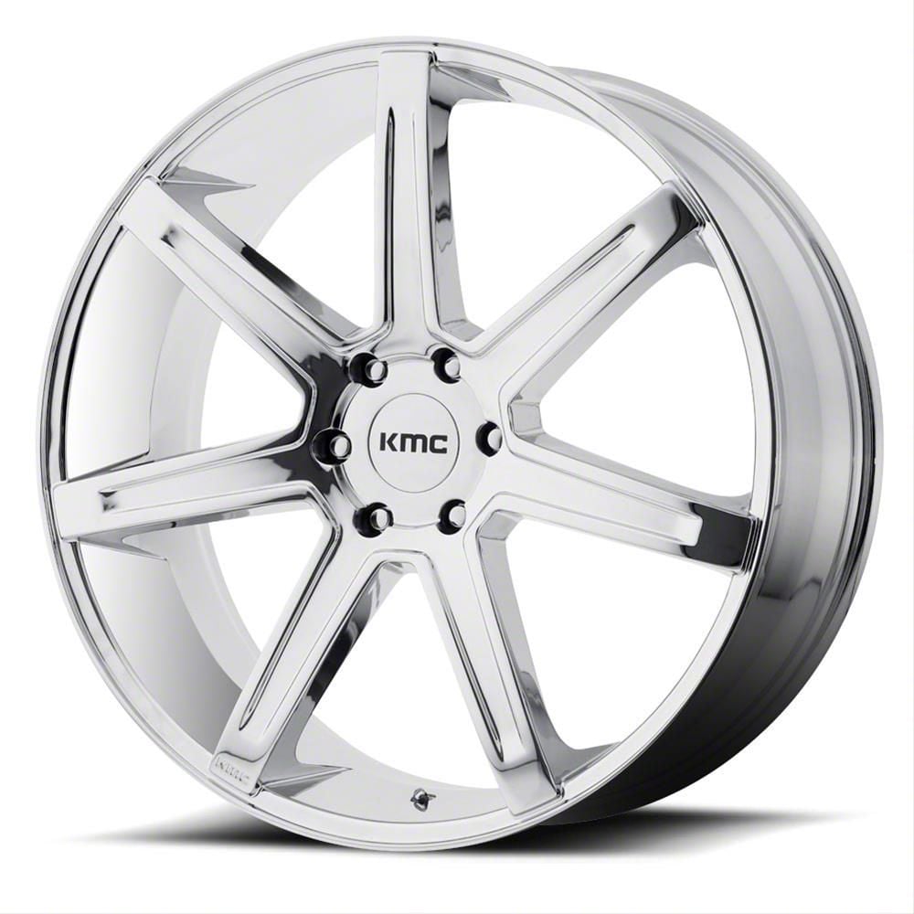 KMC Titan Revert Chrome 6-Lug Wheel; 20x9; 35mm Offset KM70029068835 ...