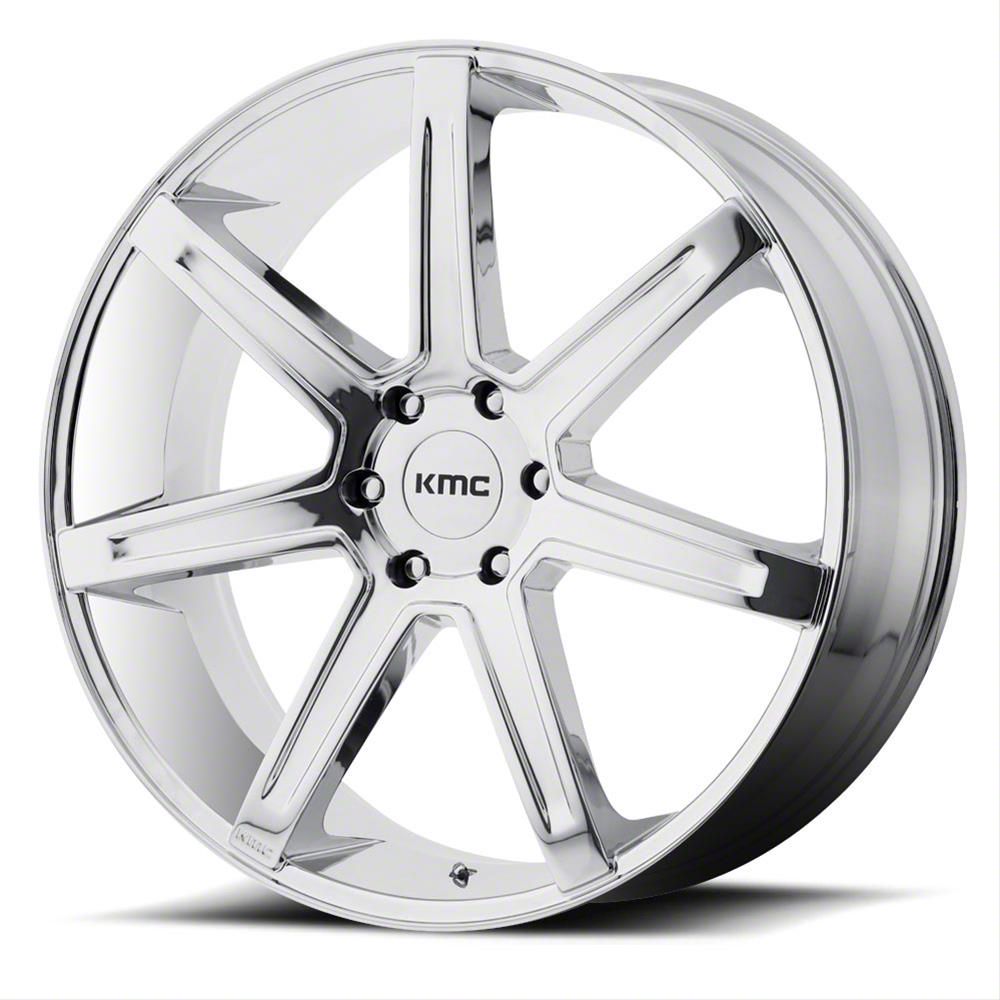 KMC Toyota 4-Runner Revert Chrome 6-Lug Wheel; 22x9.5; 15mm Offset ...