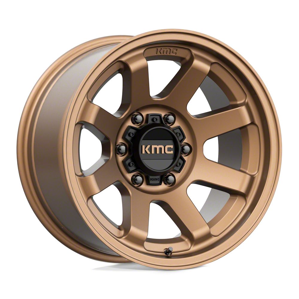 KMC Toyota 4-Runner Trail Matte Bronze 6-Lug Wheel; 17x9; -12mm Offset ...