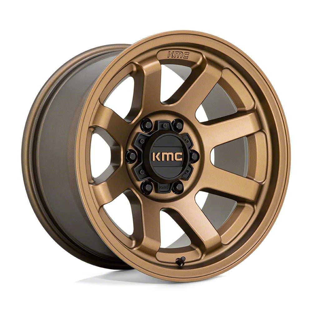 KMC Toyota 4-Runner Trail Matte Bronze 6-Lug Wheel; 17x8.5; 0mm Offset ...