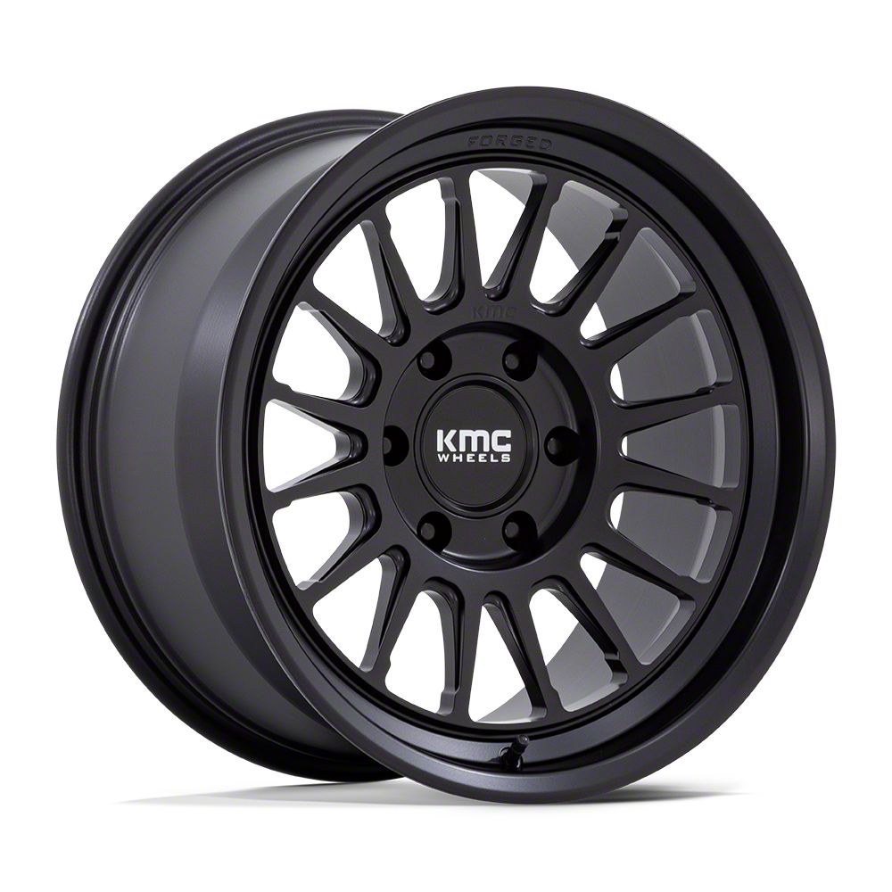 KMC Bronco Impact Satin Black 6-Lug Wheel; 17x8.5; 0mm Offset ...