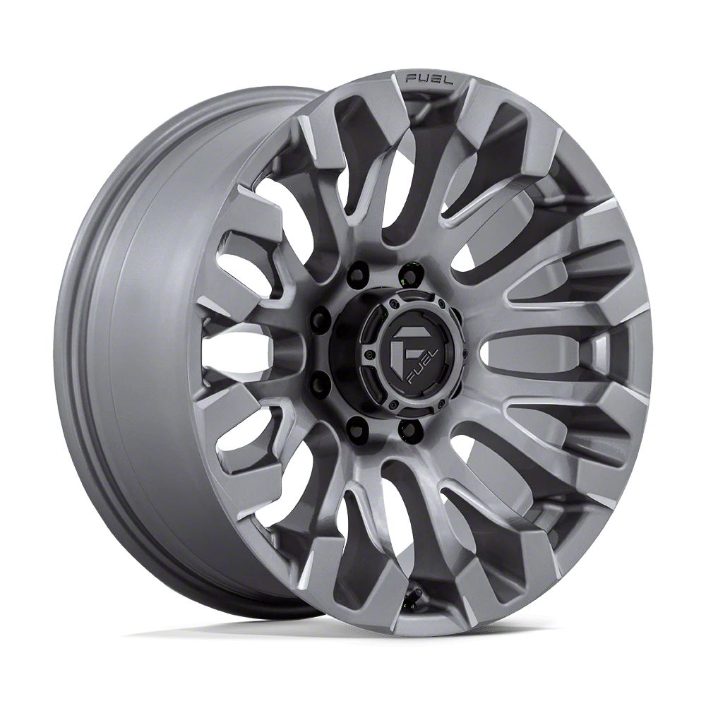 KMC Bronco Trek Satin Black with Gray Tint 6-Lug Wheel; 17x9; -12mm ...