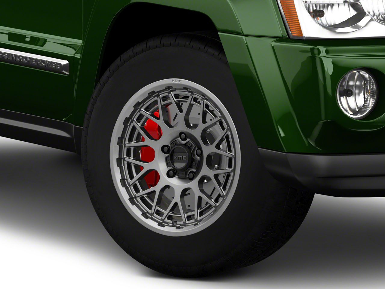KMC Jeep Grand Cherokee Technic Anthracite Wheel; 17x8.5; 0mm Offset ...
