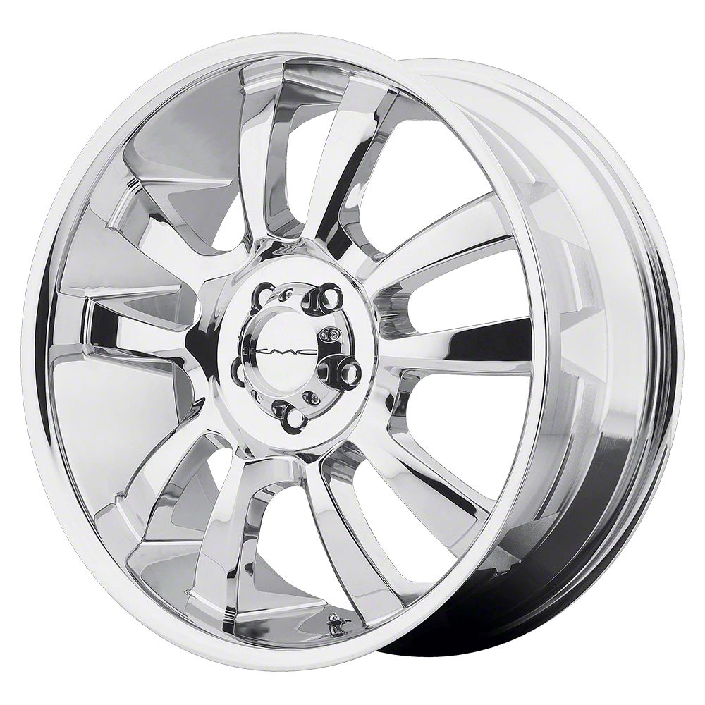 KMC Jeep Wrangler Skitch Chrome Wheel; 20x8.5; 35mm Offset ...