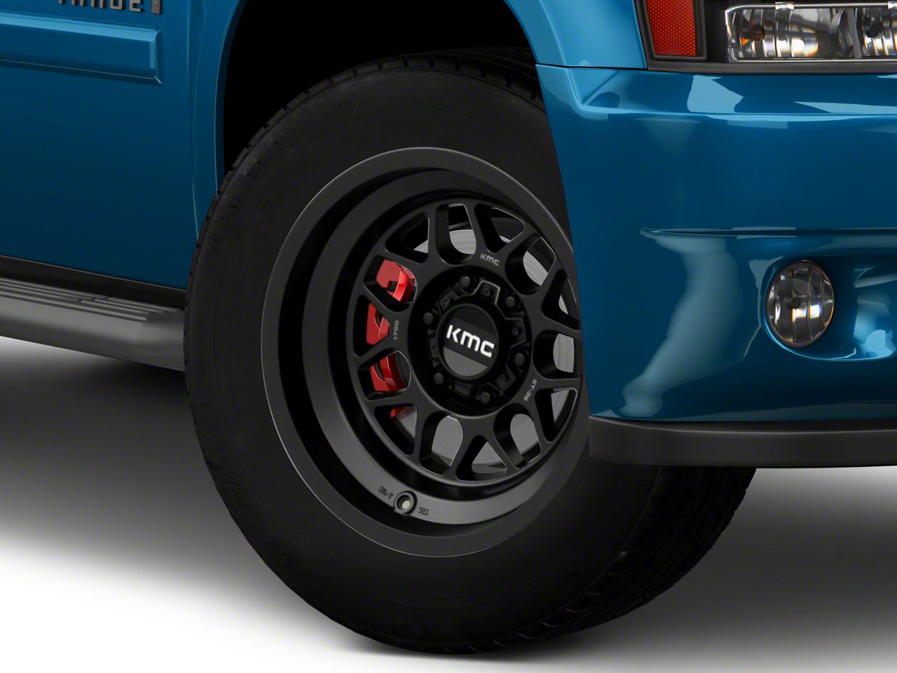 KMC Titan Terra Satin Black 6-Lug Wheel; 20x9; -12mm Offset ...