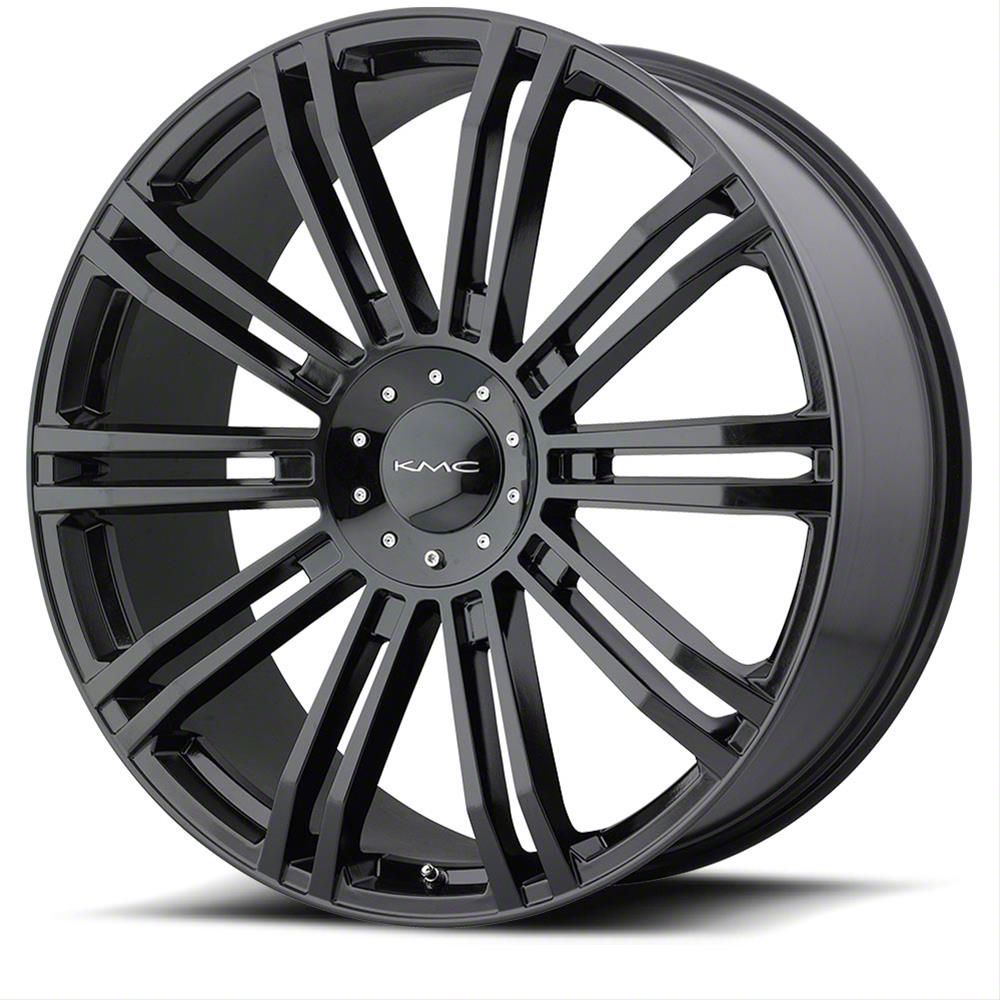 KMC Titan XD D2 Gloss Black 6-Lug Wheel; 20x8.5; 10mm Offset ...