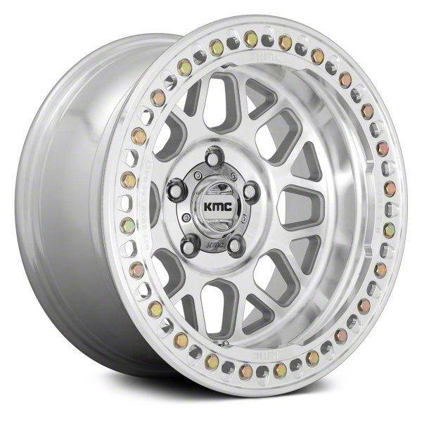KMC Titan XD Grenade Crawl Beadlock Machined 6-Lug Wheel; 18x9; 10mm ...