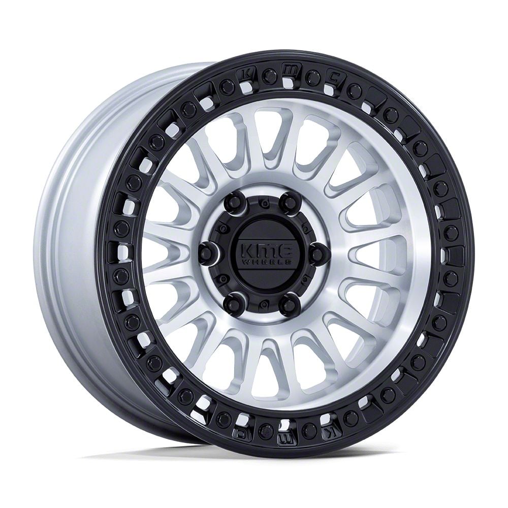 KMC Titan XD IMS Machined with Black Lip 6-Lug Wheel; 18x9; 18mm Offset ...