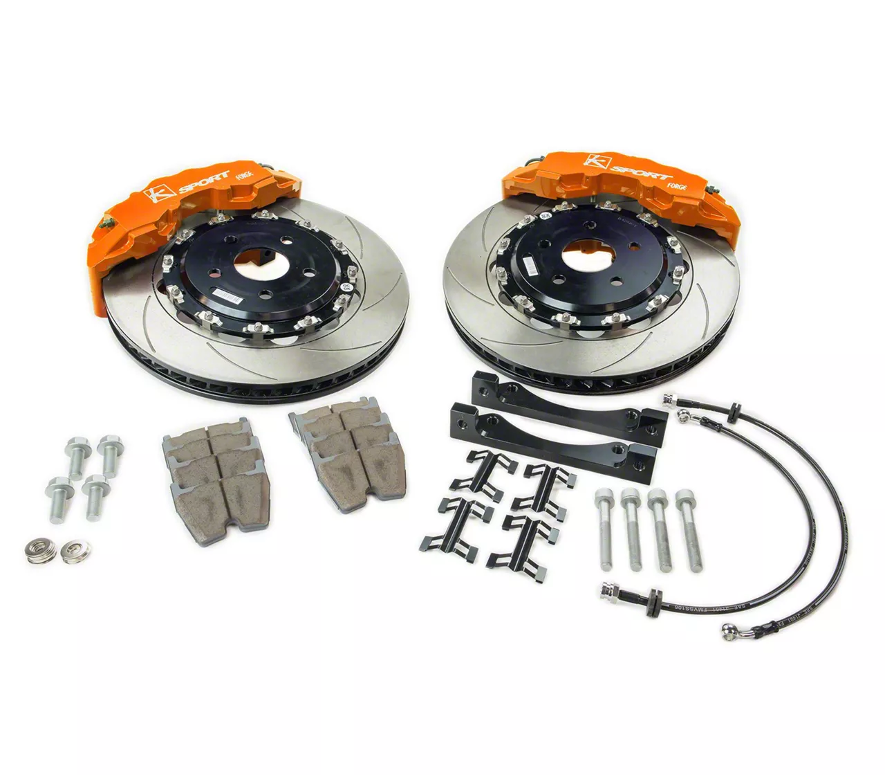 Ksport Tundra Supercomp 8-Piston Front Big Brake Kit with 15-Inch ...