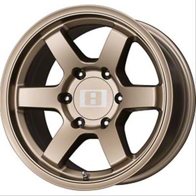 Level 8 Wheels Toyota 4-Runner MK6 Matte Bronze 6-Lug Wheel; 18x9; 0mm ...