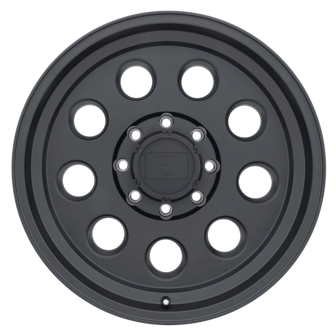 Level 8 Wheels Toyota 4-Runner Hauler Matte Black 6-Lug Wheel; 17x8.5 ...