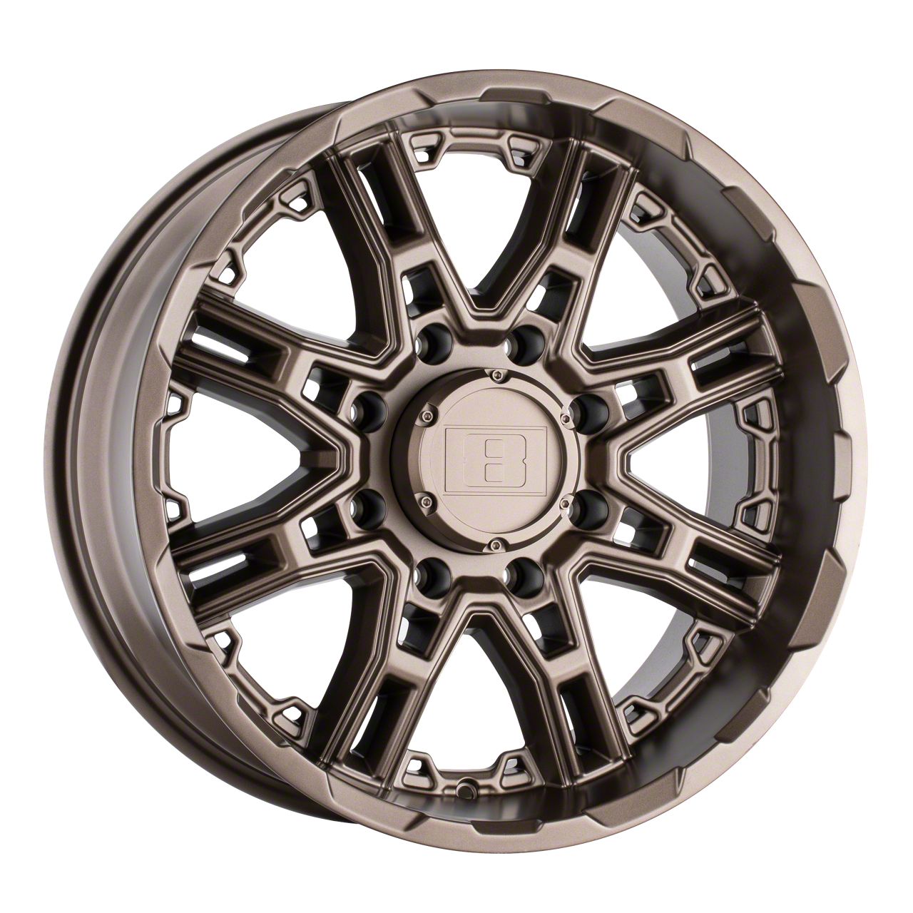 Level 8 Wheels Jeep Grand Cherokee Slingshot Matte Bronze Wheel; 17x8.5 ...