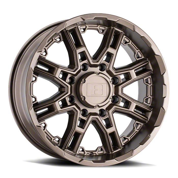 Level 8 Wheels Titan XD Slingshot Matte Bronze 6-Lug Wheel; 18x9; -10mm ...