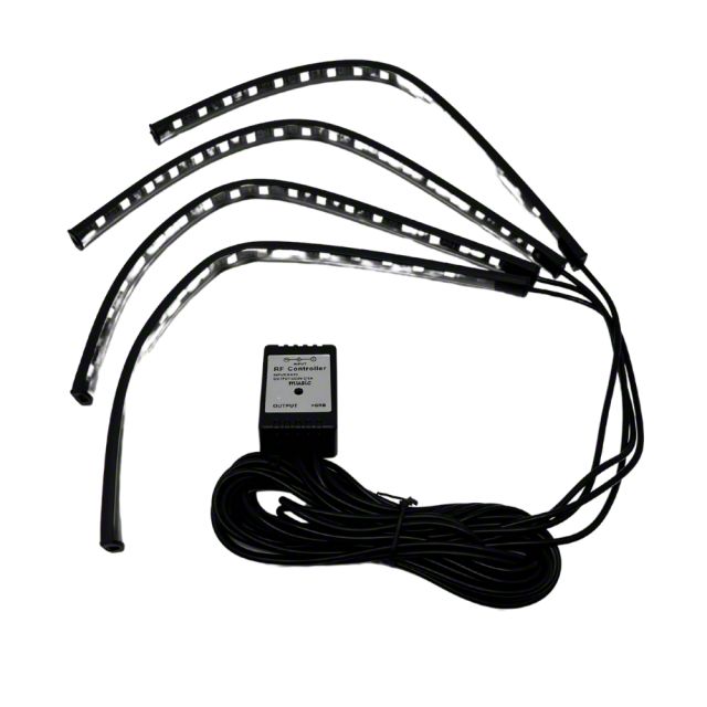 Frontier RGB Footwell LED Light Kit with Bluetooth Controller ...