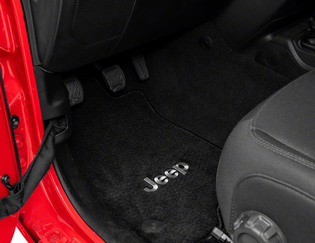 Lloyd Jeep Wrangler All-Weather Carpet Front and Rear Floor Mats with ...